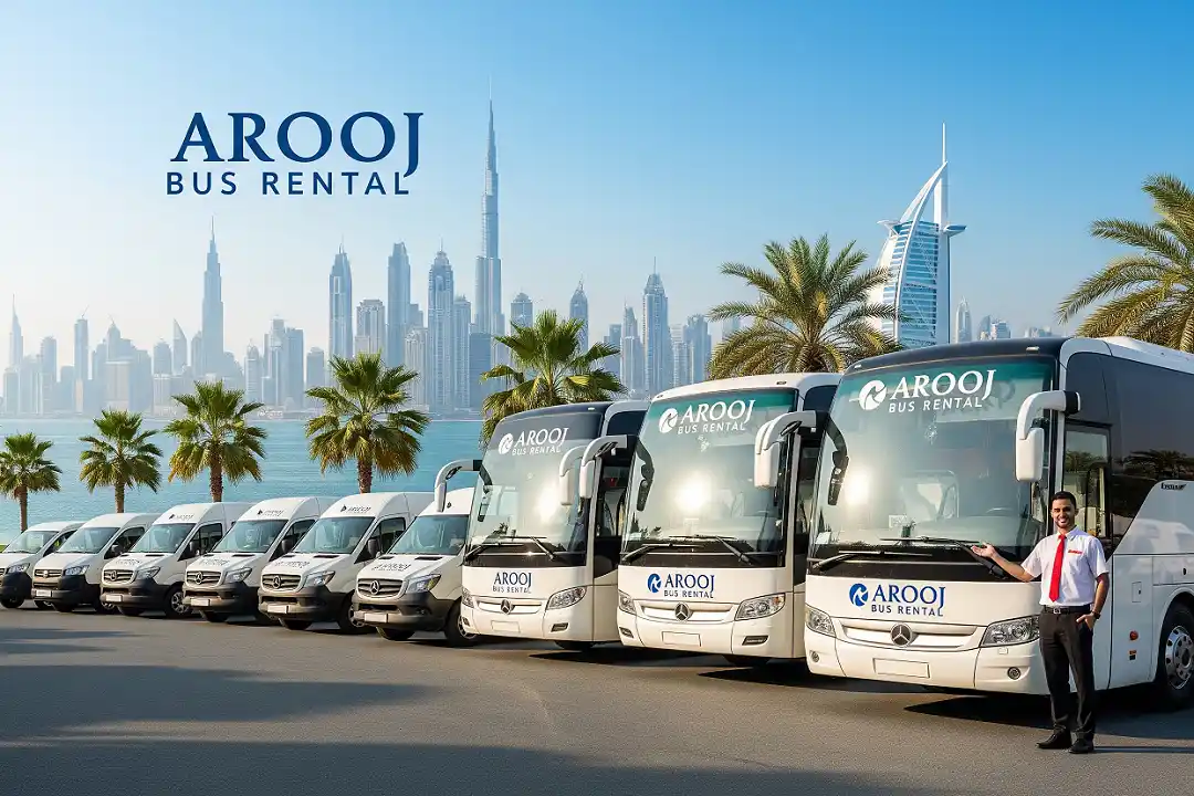 Collection of Buses And Vans For Rent in Dubai and UAE